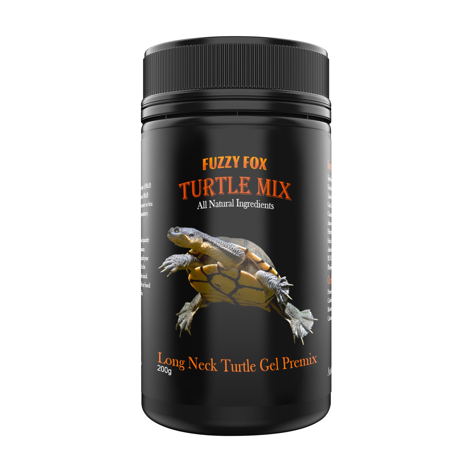 Long Neck Turtle Gel Pre-Mix 200g | Long Neck Turtles Food – Fuzzy Fox ...