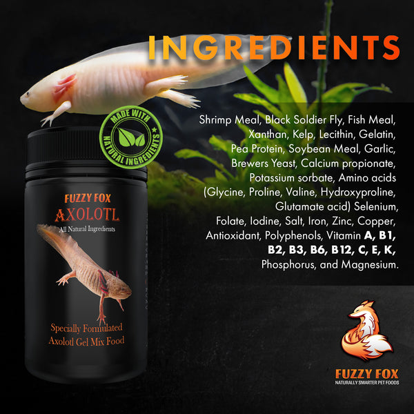 Axolotl 200g – Fuzzy Fox Naturally Smarter Pet Foods
